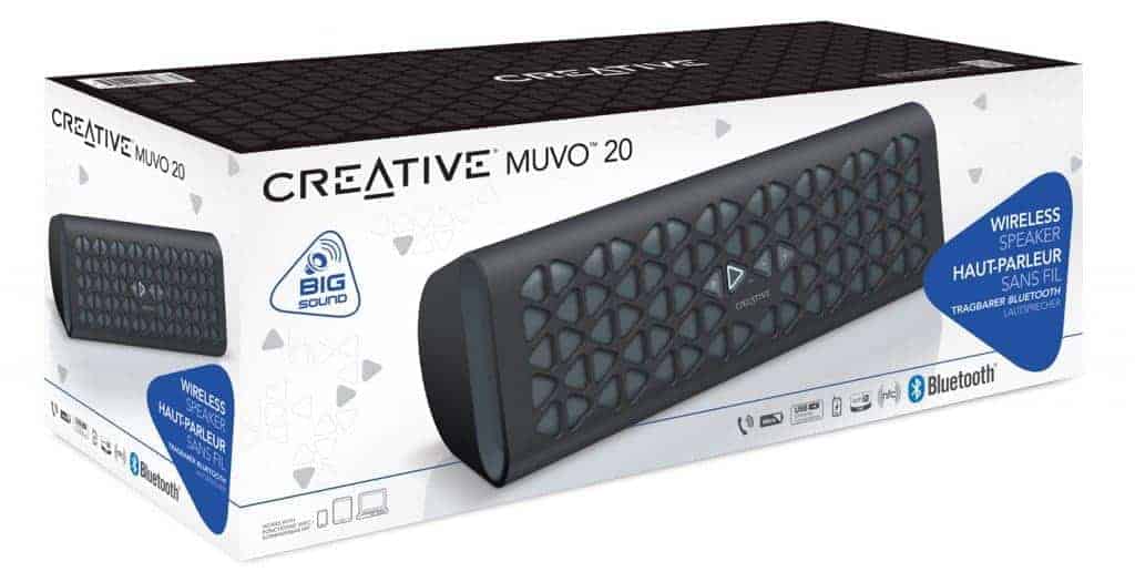 Muvo 20 de Creative - Un baffle joli et puissant à un prix raisonnable