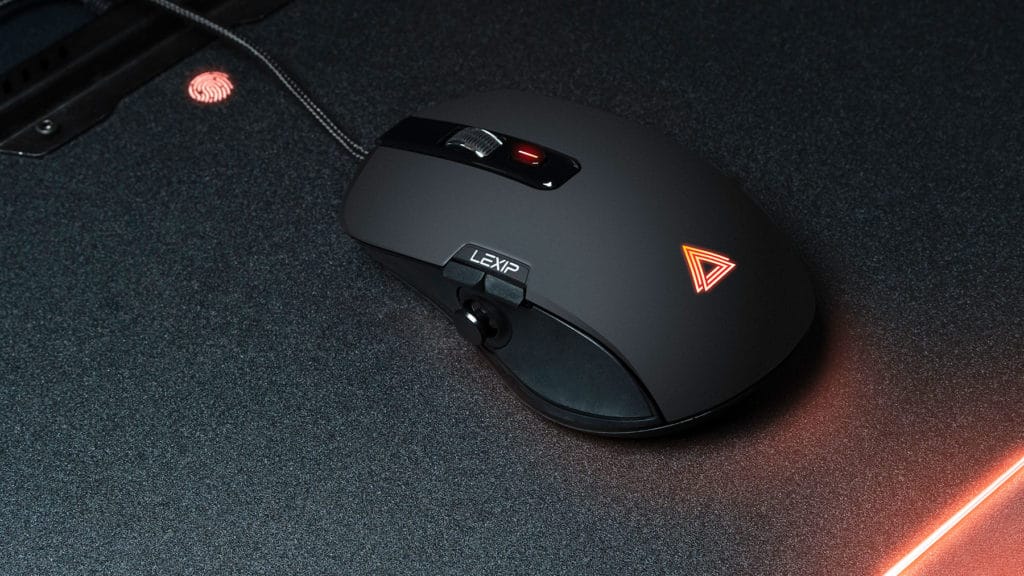 LEXIP Np93 Alpha | Test de la souris avec Joystick