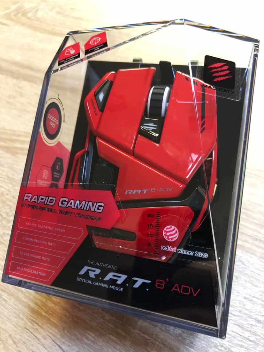 Mad Catz RAT 8+ ADV - Le test complet de la souris gaming
