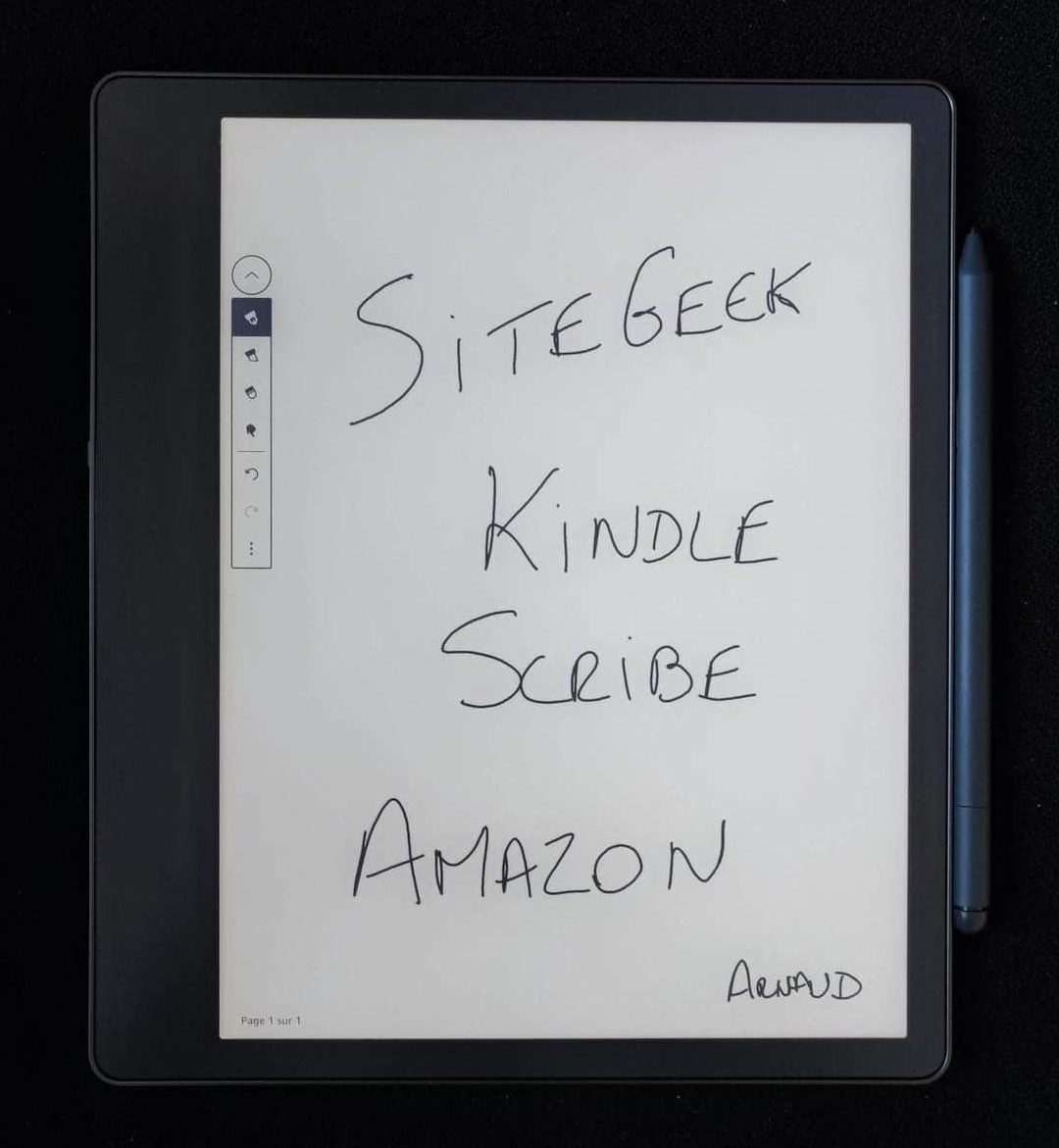 Kindle Scribe : Test de la liseuse pour prendre des notes