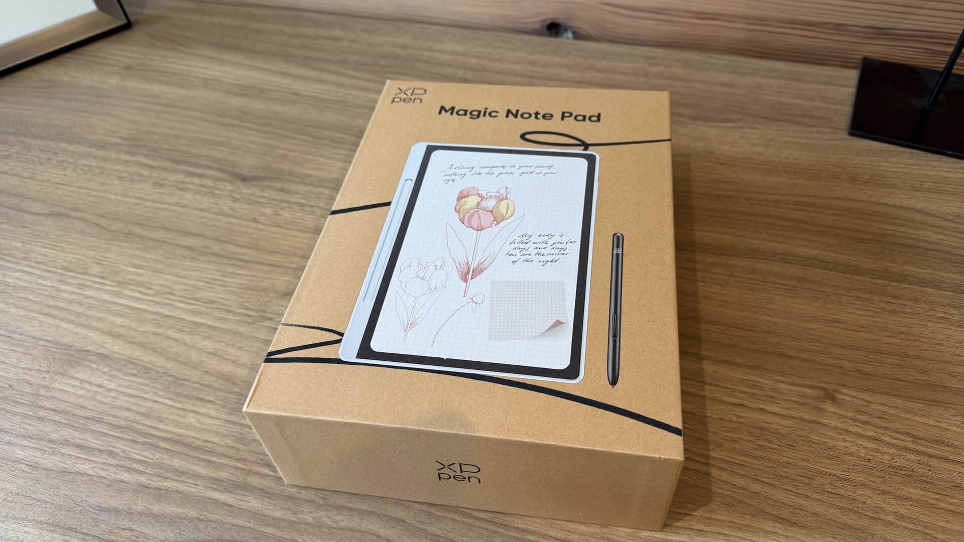 XP Pen Magic Note Pad : la tablette qui fait aussi liseuse et carnet ...